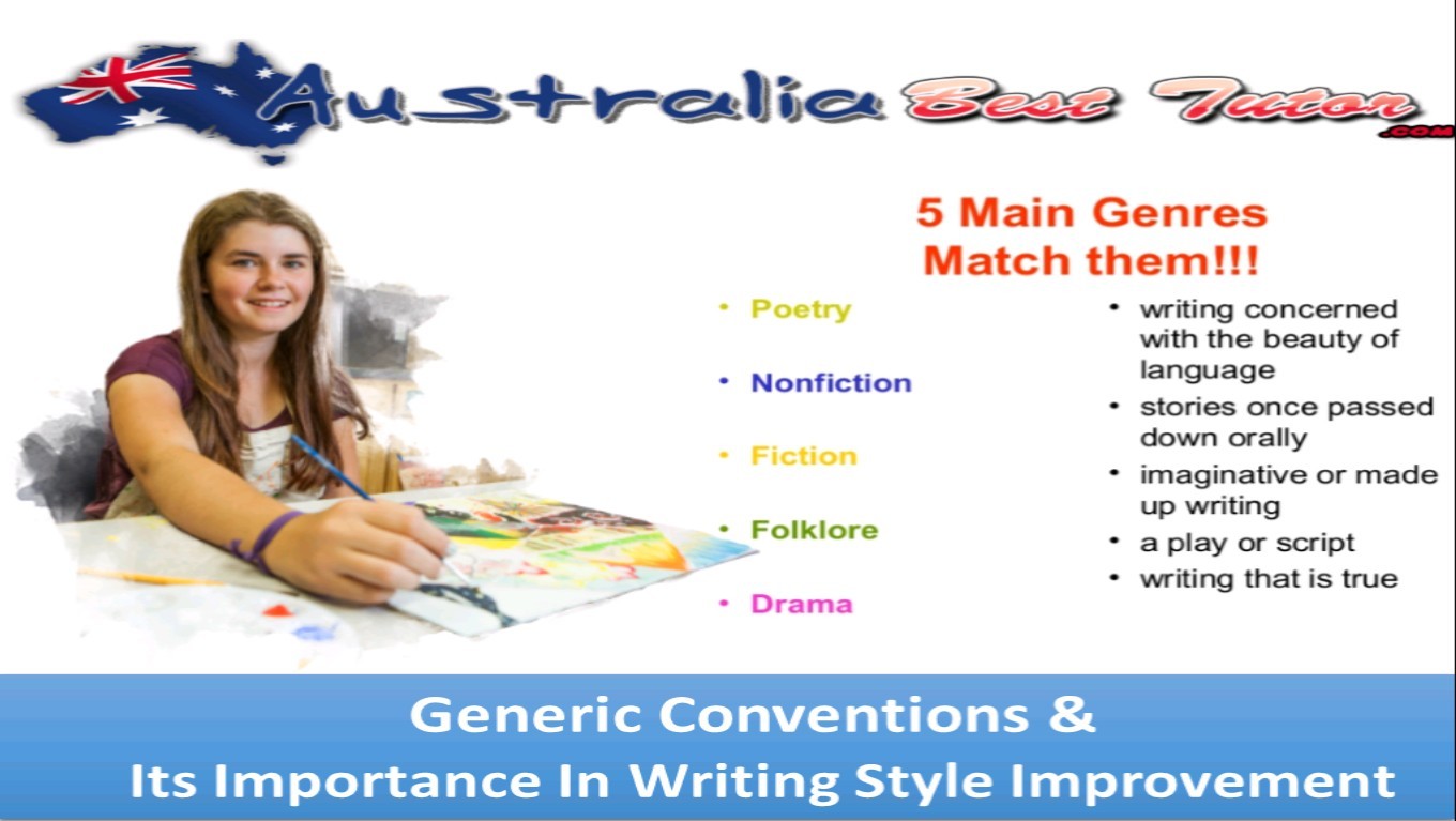 Generic Conventions And Its Importance In Writing Style Improvement